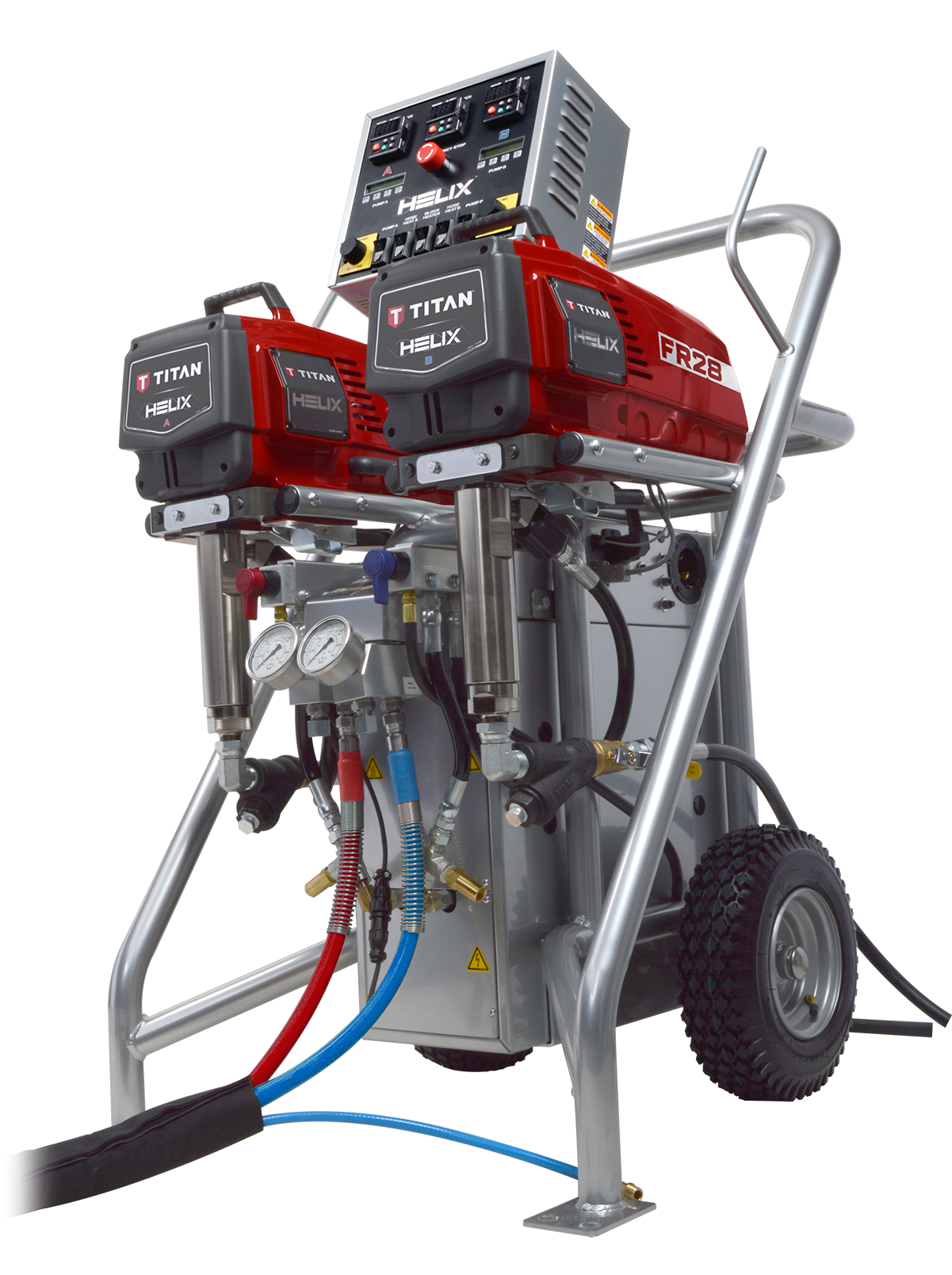 Helix FR | Plural Component Paint Spraying | Titan Tool